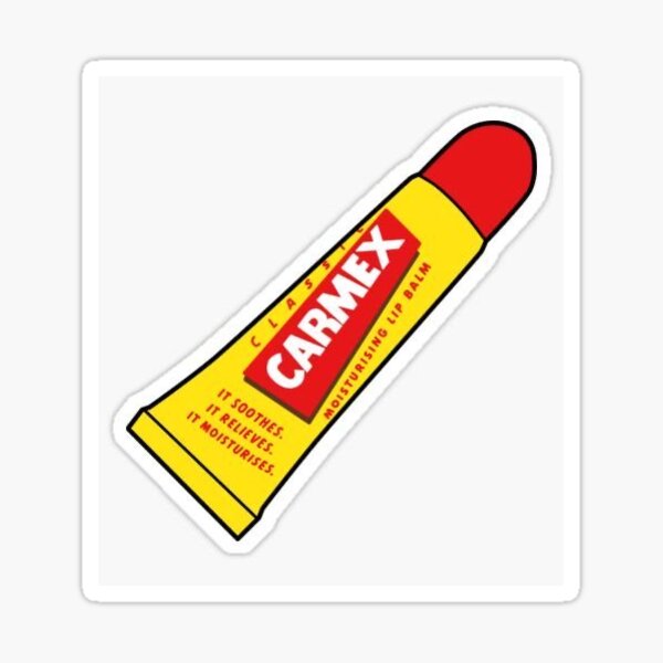 "chapstick" Sticker for Sale by Betsymae | Redbubble