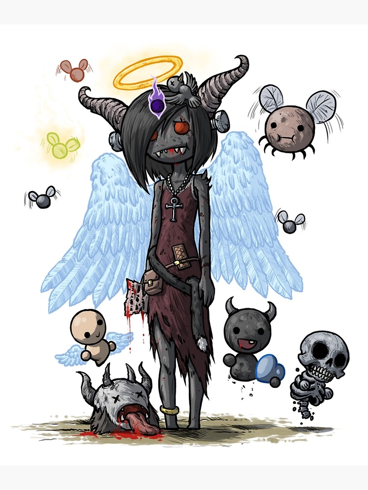 "Funny The Binding of Isaac design" Poster for Sale by mopublishing ...