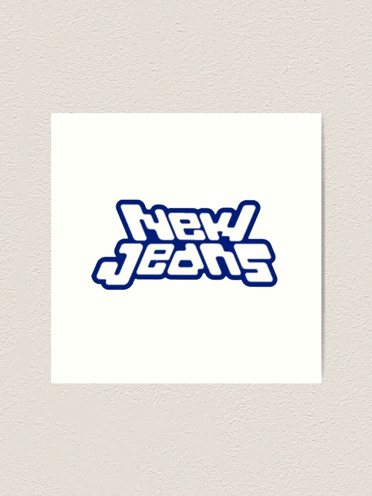 "New Jeans Logo" Art Print for Sale by lorenmortiz | Redbubble