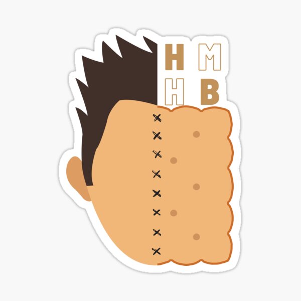 "Half Man Half Biscuit" Sticker for Sale by ZaxCraft | Redbubble