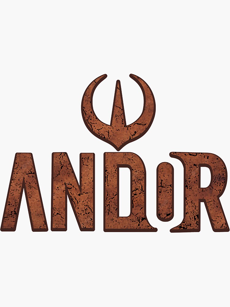 "Andor Raised Logo" Sticker for Sale by SanderProps | Redbubble