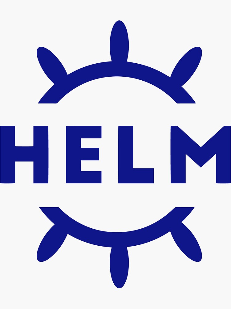 Devops Kubernetes Helm Sticker Sticker For Sale By Developerfriday Redbubble
