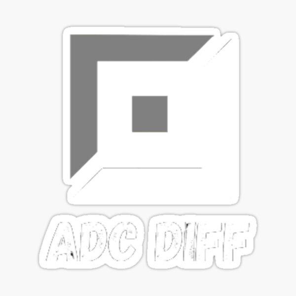 "Adc Diff" Sticker for Sale by Shone1 | Redbubble