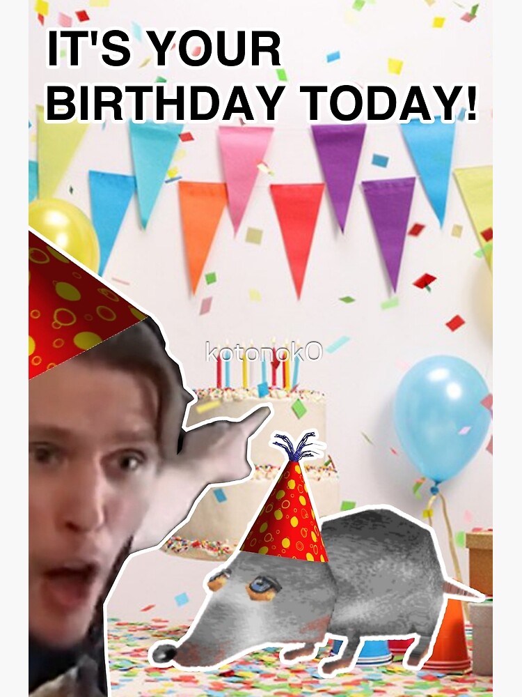 "happy jerma birthday" Greeting Card for Sale by kotonok0 | Redbubble