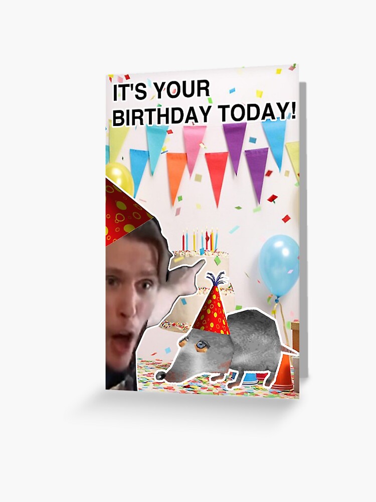 "happy jerma birthday" Greeting Card for Sale by kotonok0 | Redbubble