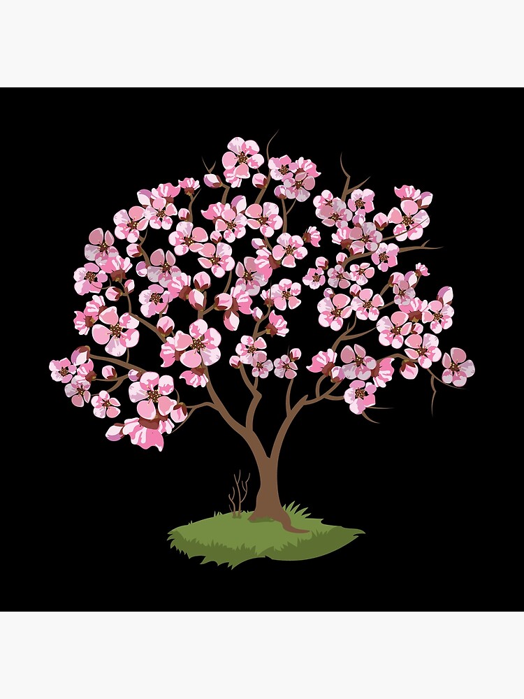 "Sakura Cherry Blossom Tree of Life" Poster for Sale by GypsyGarou ...