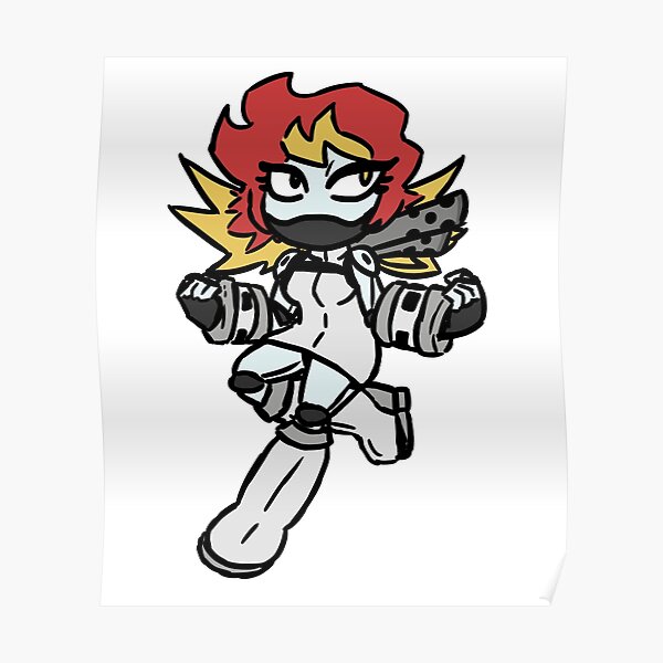 "Izz, android singer" Poster by Log-draws | Redbubble