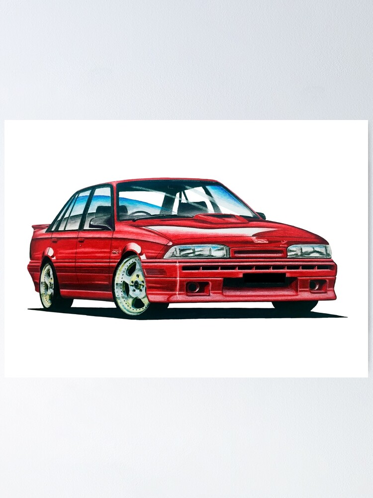 "CarsinArt Enthusiast Series - 1986 VL Commodore SS by Inspia Creative ...