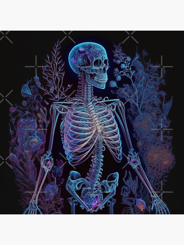 "Astral Skeleton Emotions" Poster for Sale by trajeado14 | Redbubble