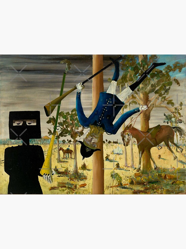 "Sidney Nolan - Death of Constable Scanlon (1946). Oil on board. High ...