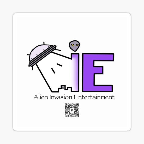 "AIE Linktree Merch (white)" Sticker for Sale by AIEFilms | Redbubble