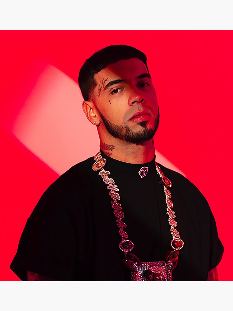 "Anuel AA show" Sticker for Sale by watiwidya | Redbubble