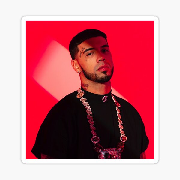 "Anuel AA show" Sticker for Sale by watiwidya | Redbubble