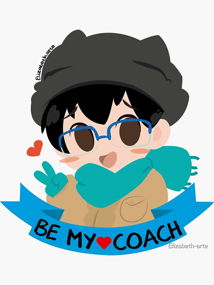 "YURI" Sticker by Elizabeth-arte | Redbubble