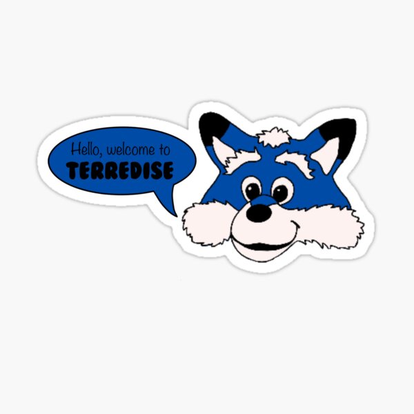 "Sycamore Sam Welcome to Terredise" Sticker for Sale by Keragansdesigns ...