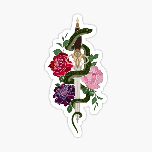 "Serpiente" Sticker for Sale by xodmr | Redbubble