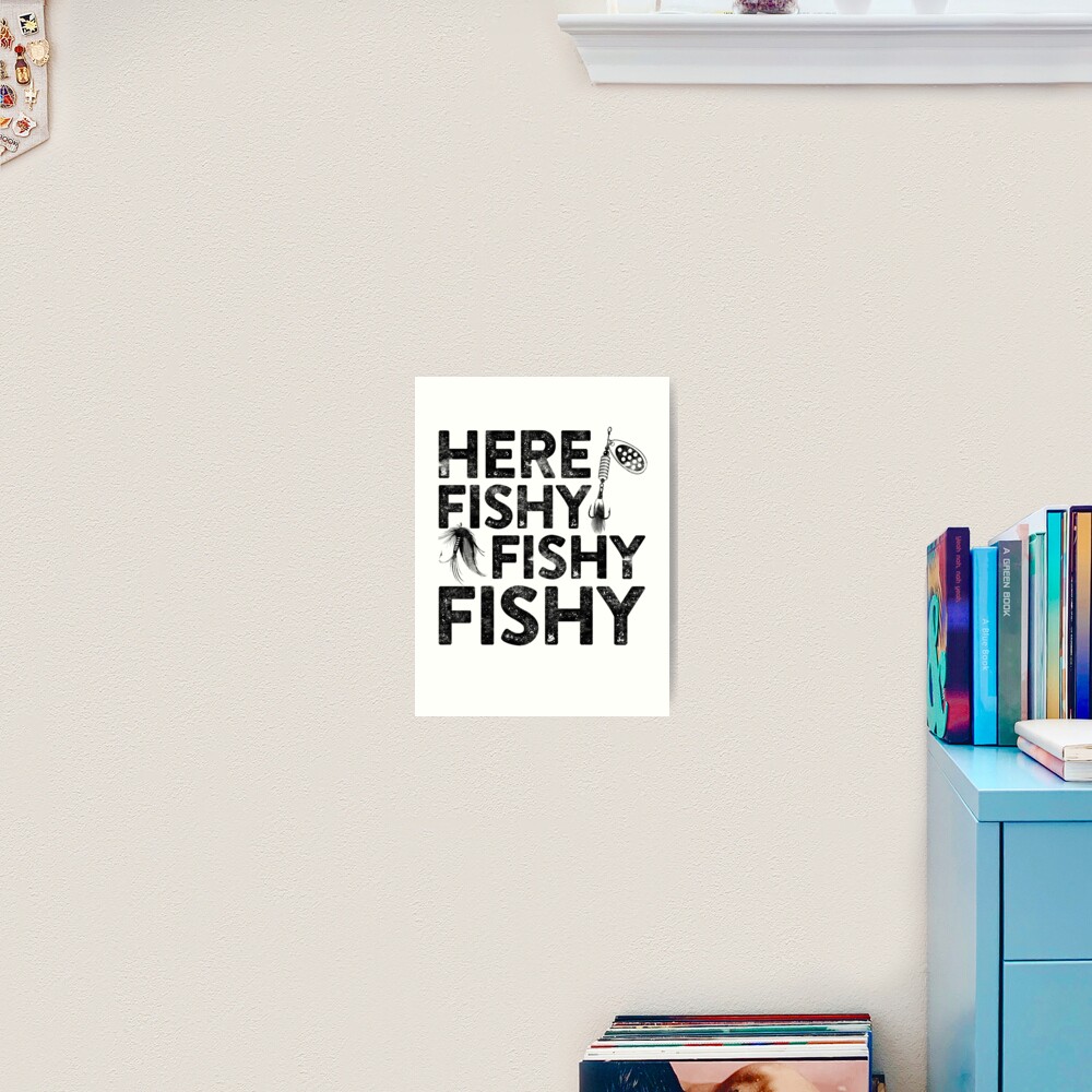 "Here Fishy Fishy Fishy" Art Print by deepstone | Redbubble