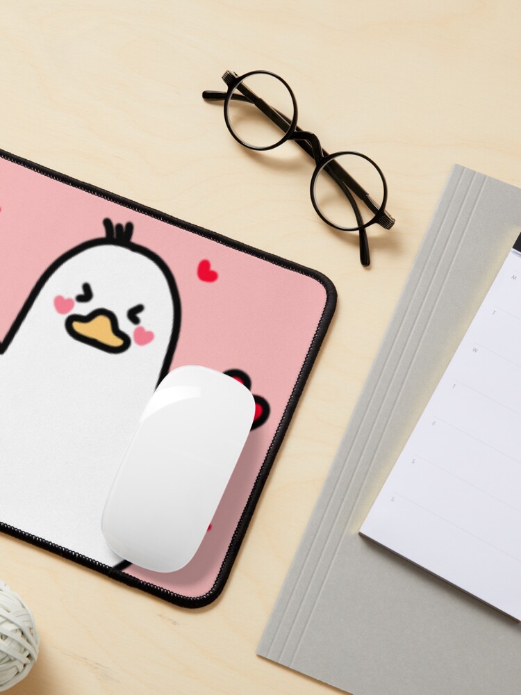 "Mr. Kwak's Love (Duck)" Mouse Pad for Sale by Jusnow0 | Redbubble