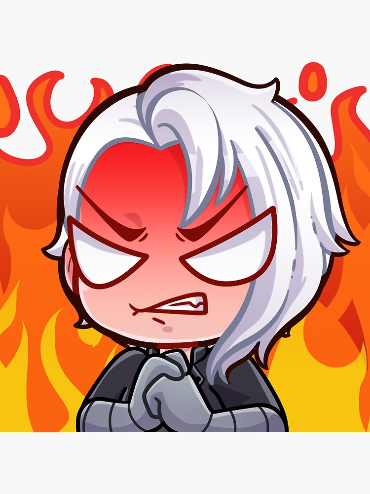 "Angry Barry" Sticker for Sale by The-Orphanage | Redbubble