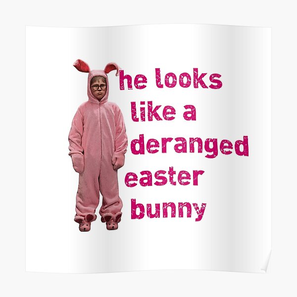 "Ralphie The Christmas Story Movie He Looks Like a Deranged Easter ...