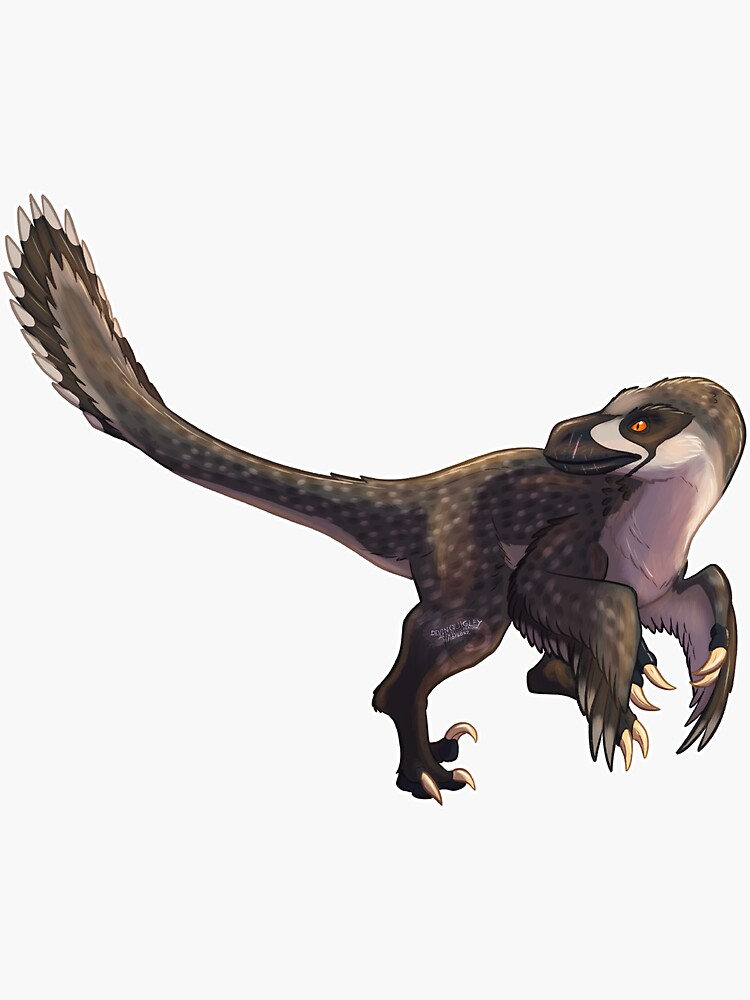 "Acheroraptor" Sticker for Sale by DevinQuigleyArt | Redbubble