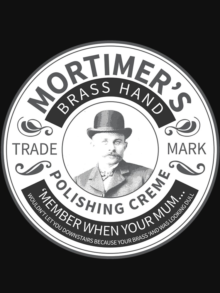 "Mortimer_s Brass Hand Polish Creme " T-shirt for Sale by ...