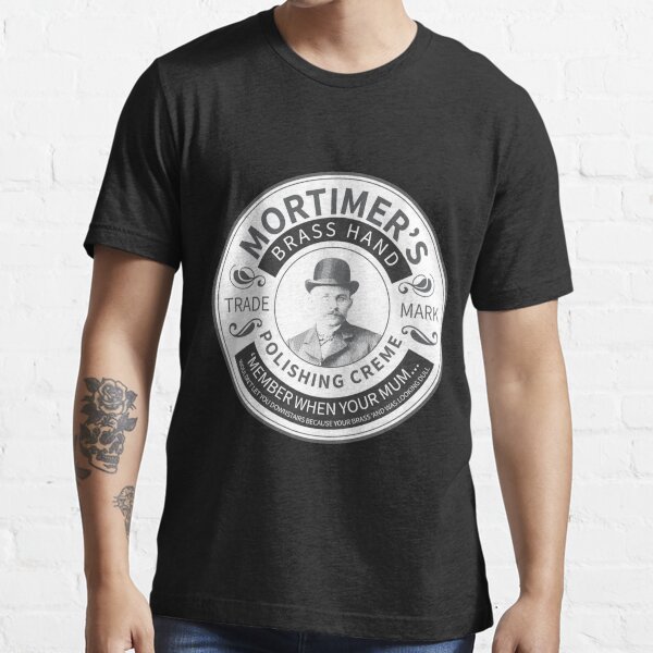 "Mortimer_s Brass Hand Polish Creme " T-shirt for Sale by ...