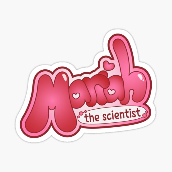 "Mariah The Scientist" Sticker for Sale by ArtsByAnt | Redbubble