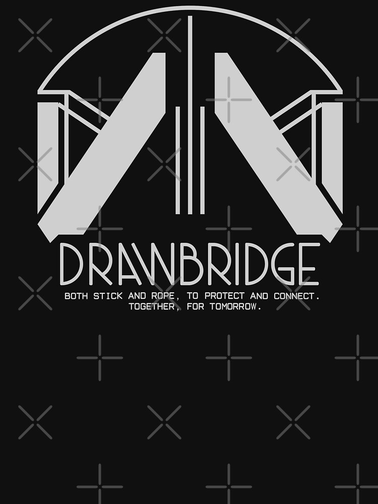 "Sleek Smooth Drawbridge Logo" T-shirt for Sale by KordInversi ...