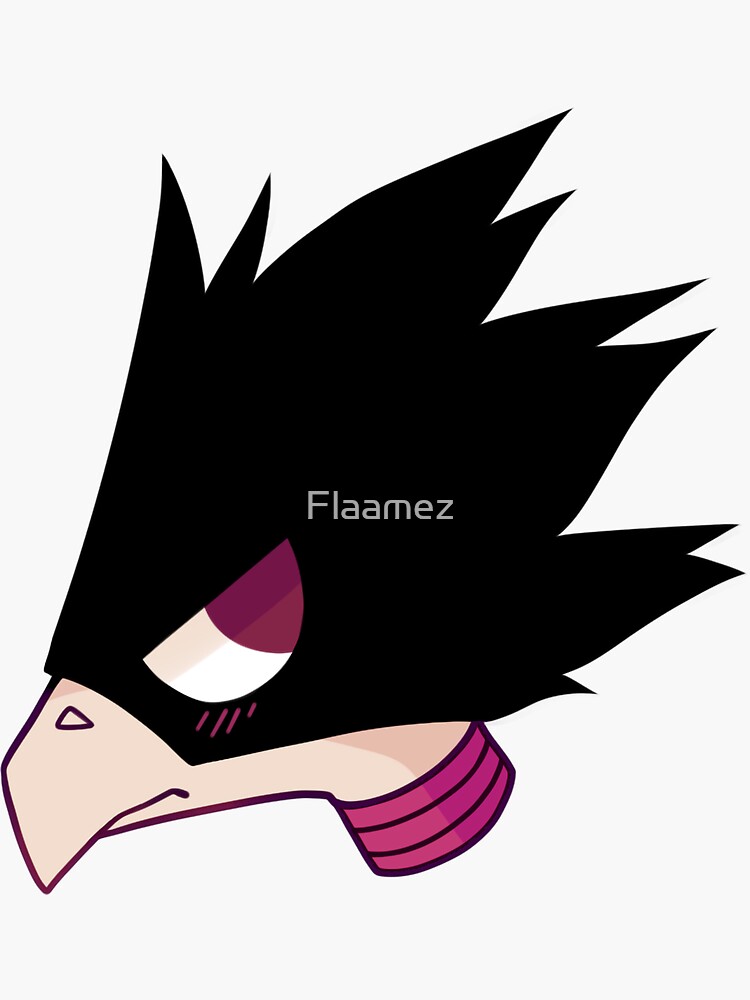 "Tokoyami" Sticker for Sale by Flaamez | Redbubble