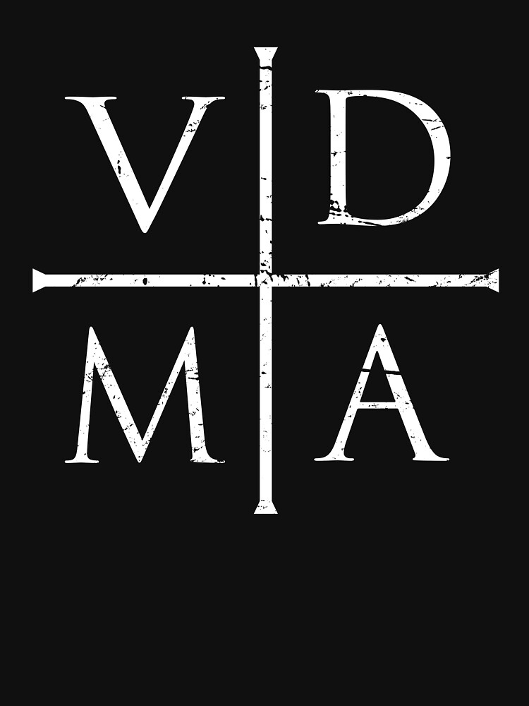 "Distressed Lutheran VDMA" T-shirt for Sale by ethandirks | Redbubble ...