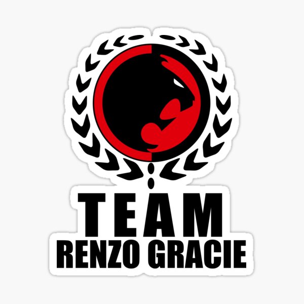 "Renzo Gracie Jiu-Jitsu Team" Sticker for Sale by 16BitBrain | Redbubble