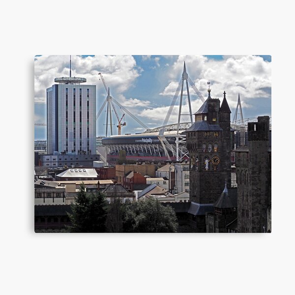 Cardiff Skyline Canvas Prints | Redbubble