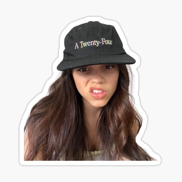 "jenna ortega" Sticker for Sale by DevonAoki | Redbubble