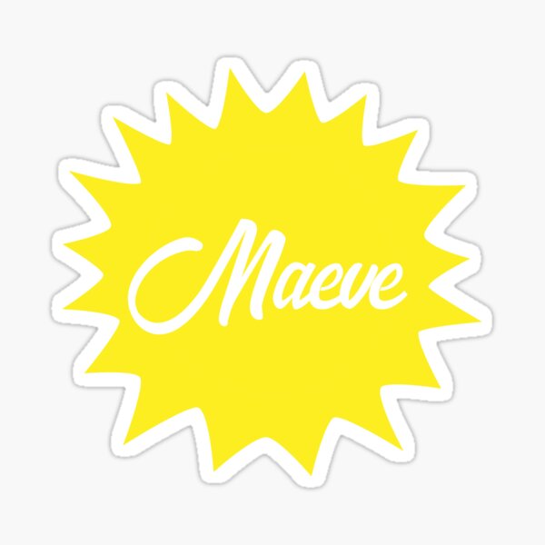 "maeve name female" Sticker for Sale by boba2002 | Redbubble