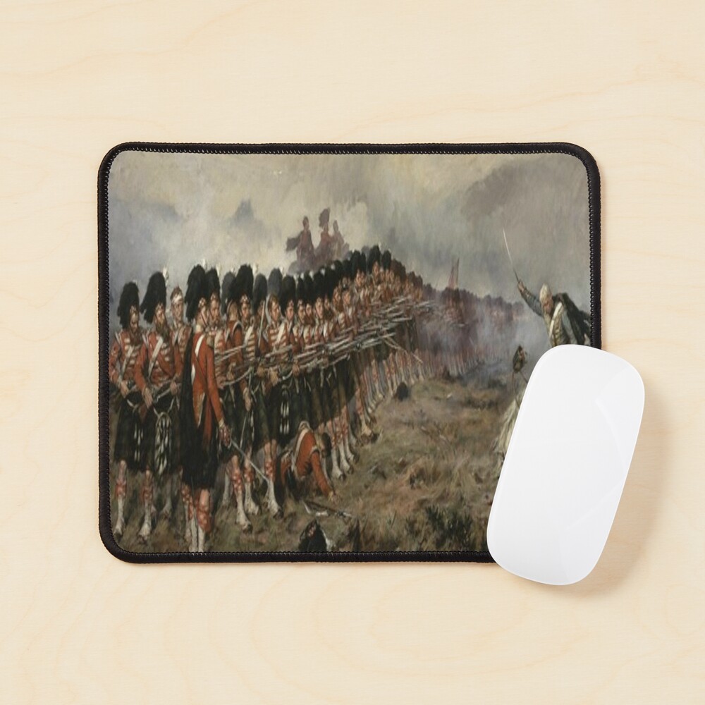 "The Red Line - Scottish Highlanders - Battle of Balaclava - 1854 - Art ...