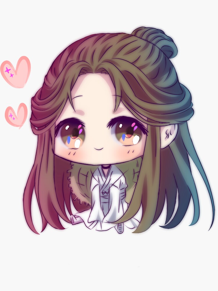 "Chibi Xie Lian" Sticker for Sale by Nightsbo | Redbubble