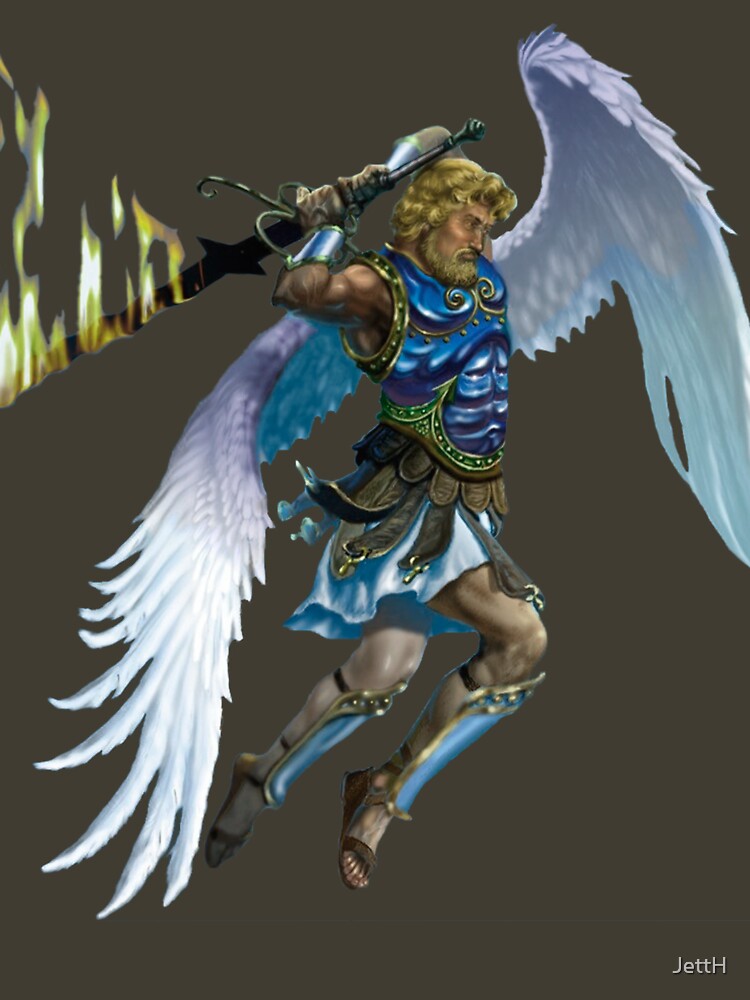 "HOMM3 archangel" Fitted T-Shirt for Sale by JettH | Redbubble