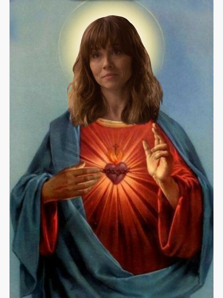 "Judy Hale Saint / Linda Cardellini prayer candle " Sticker for Sale by ...