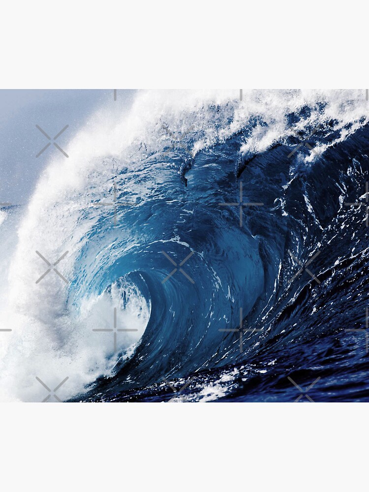 "Ocean waves Sea waves " Sticker for Sale by soummuss | Redbubble