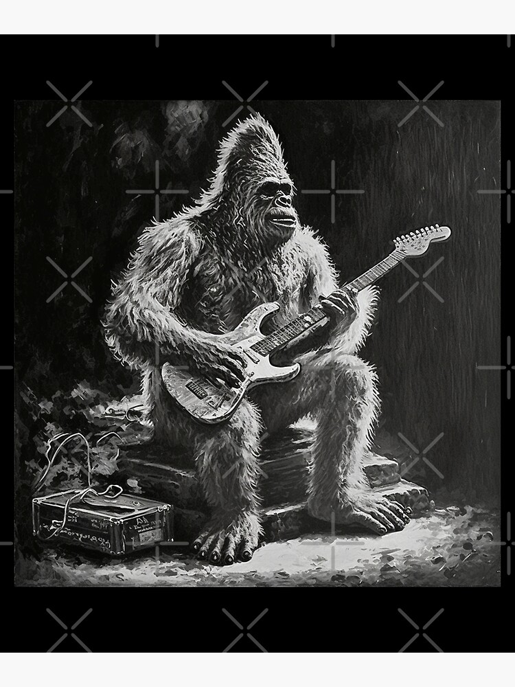 "The aesthetic of Bigfoot playing guitar is both funny and musical ...