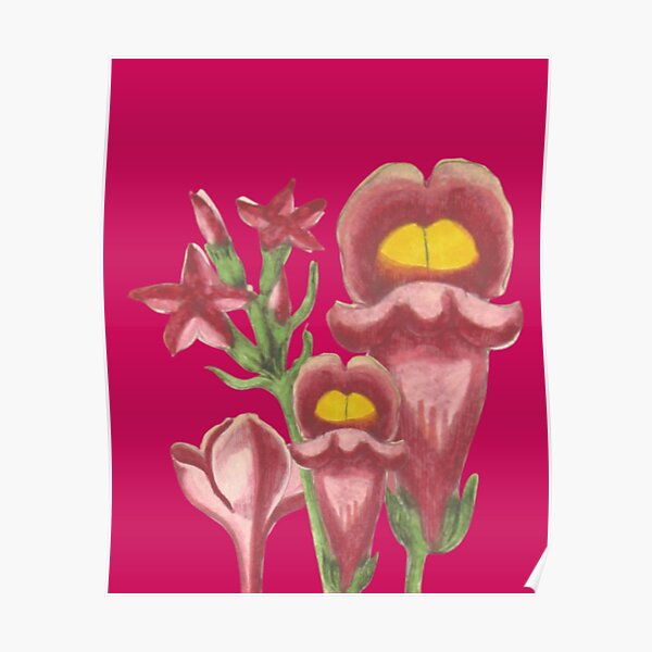 " Flower Lilly in red velvet background." Poster for Sale by MoliARTZ ...