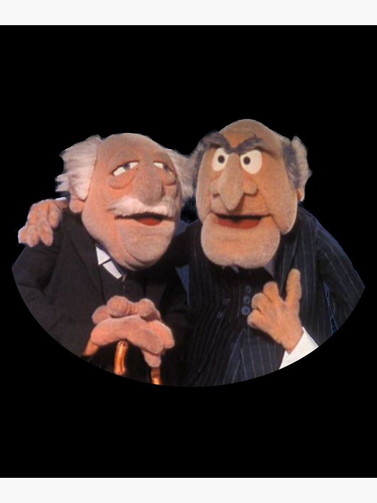 "Statler and Waldorf vintage" Poster for Sale by ADLERART2023 | Redbubble