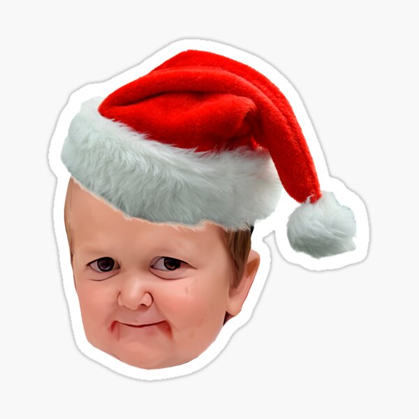 Pegatina «hasbulla navidad, hasbulla, tik tok, equipo hasbulla ...