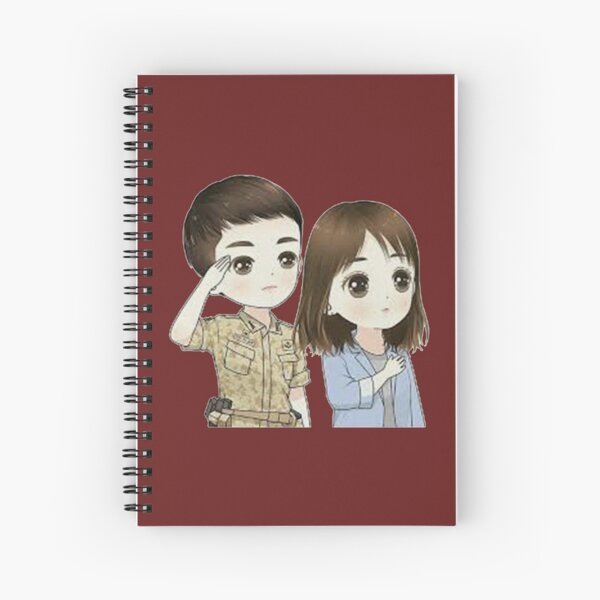 "Descendants Of The Sun" Spiral Notebook for Sale by mavisshook | Redbubble
