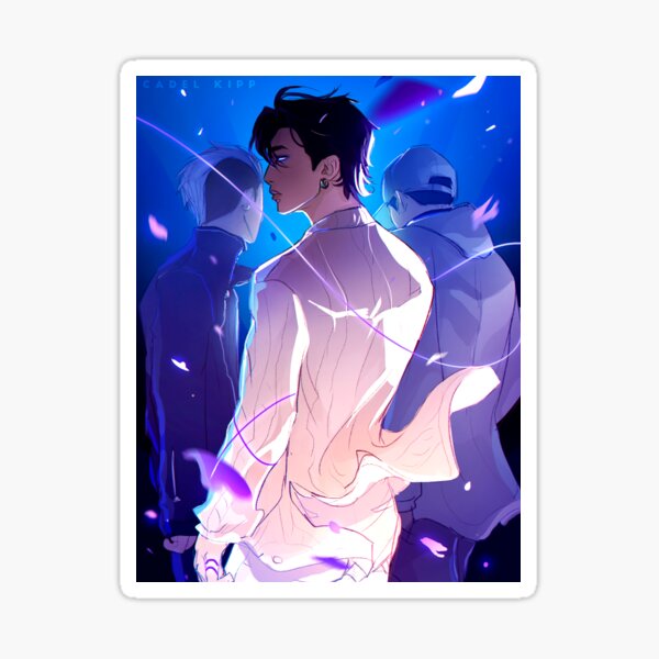 "INDIGO - RM" Sticker for Sale by CADEL-KIPP | Redbubble