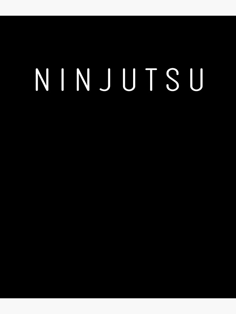 "Ninjutsu Classic Font Design. Ninjutsu Instructor Design - Japanese ...