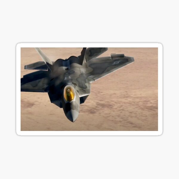 "5th Generation F-22 Raptor" Sticker for Sale by mikejapan2 | Redbubble