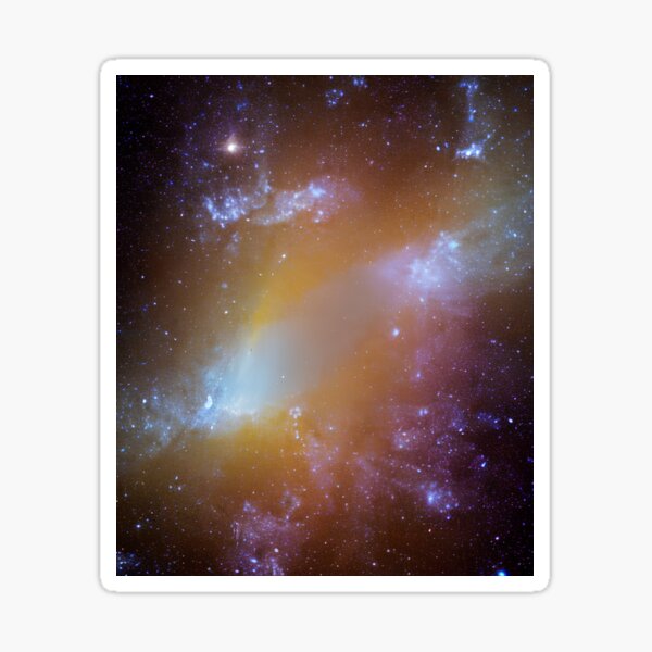 "Galaxy Nebula " Sticker for Sale by SpaceRipple | Redbubble