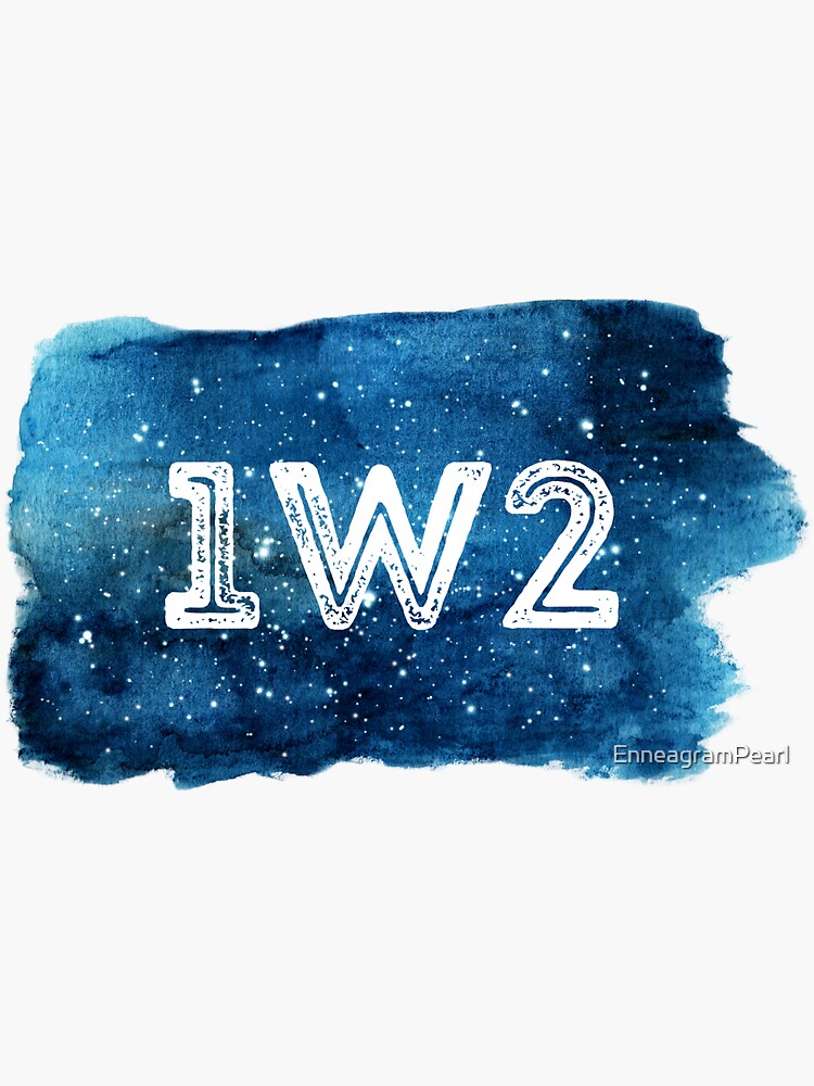 "Enneagram Type 1w2 Galaxy Series" Sticker for Sale by EnneagramPearl ...